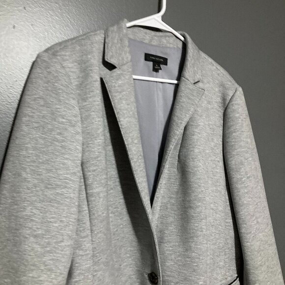 Ann Taylor | Jackets & Coats | Ann Taylor Plus Women Sz 8 Grey Jacket ...